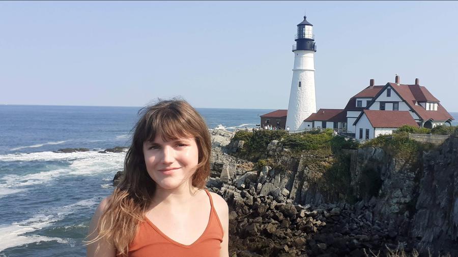 Three years after graduating during COVID, alum returns for her B.F.A. thesis art exhibit ...